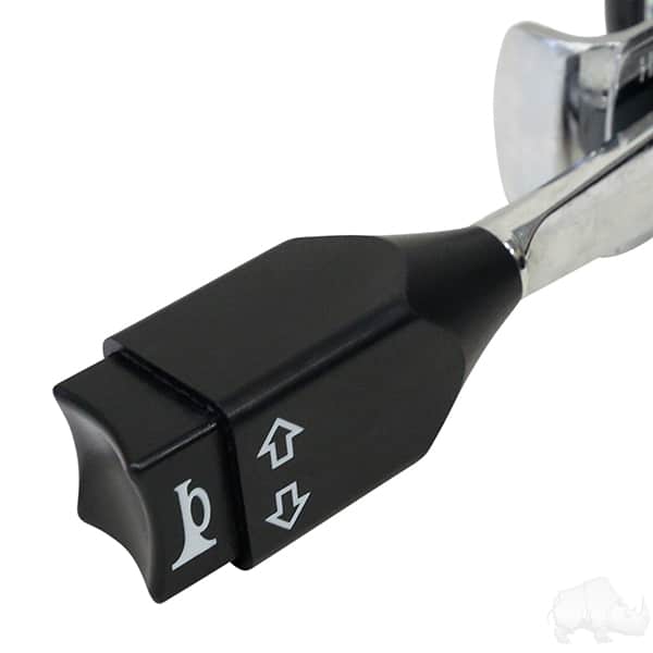 Turn Signal Switch with Horn Button, 7 Wire, 12-48V - Queen City Carts