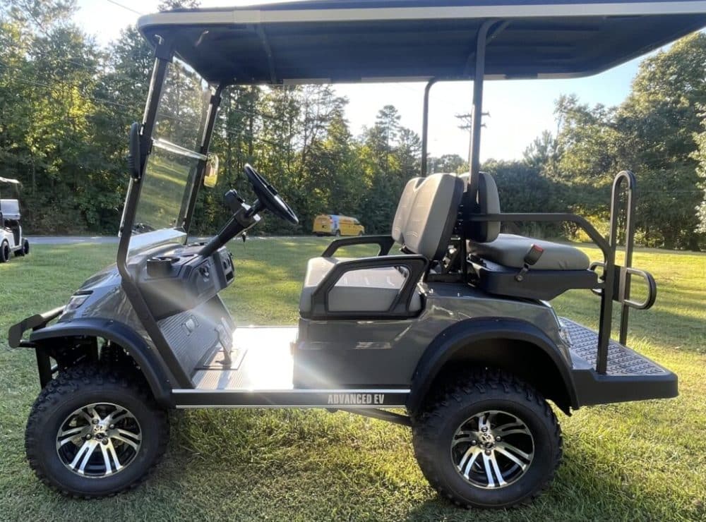 2022 Advanced EV Advent 4L – Metallic Charcoal Grey - Queen City Carts