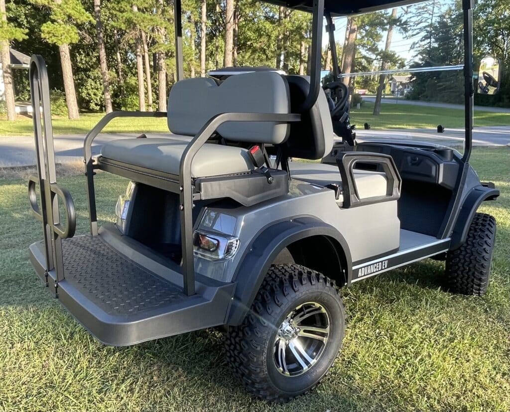 2022 Advanced EV Advent 4L – Metallic Charcoal Grey - Queen City Carts