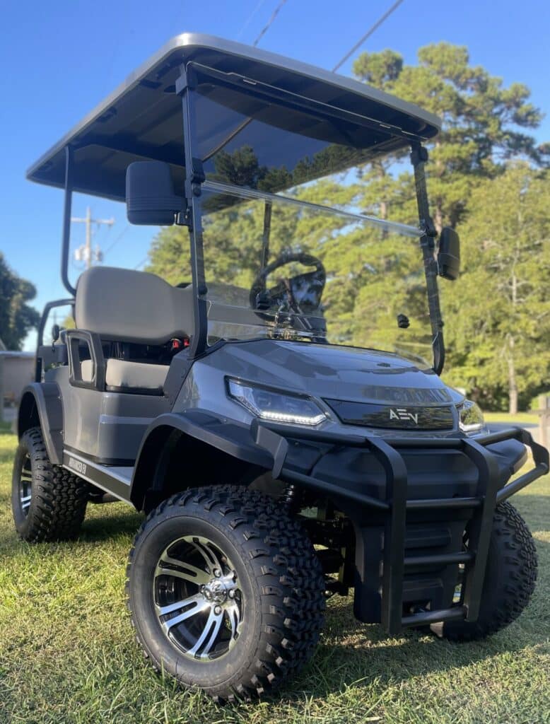 2022 Advanced EV Advent 4L – Metallic Charcoal Grey - Queen City Carts