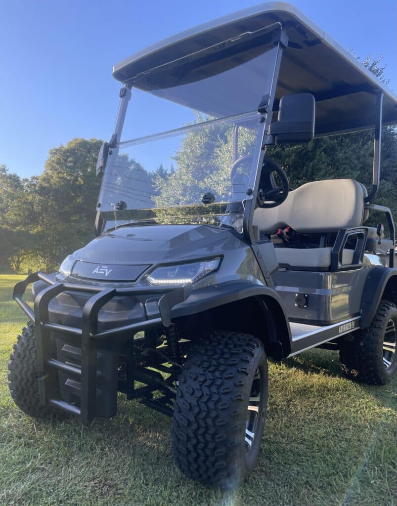 2022 Advanced EV Advent 4L – Metallic Charcoal Grey - Queen City Carts