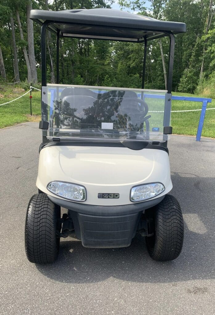 2016 EZGO RXV – White - Queen City Carts