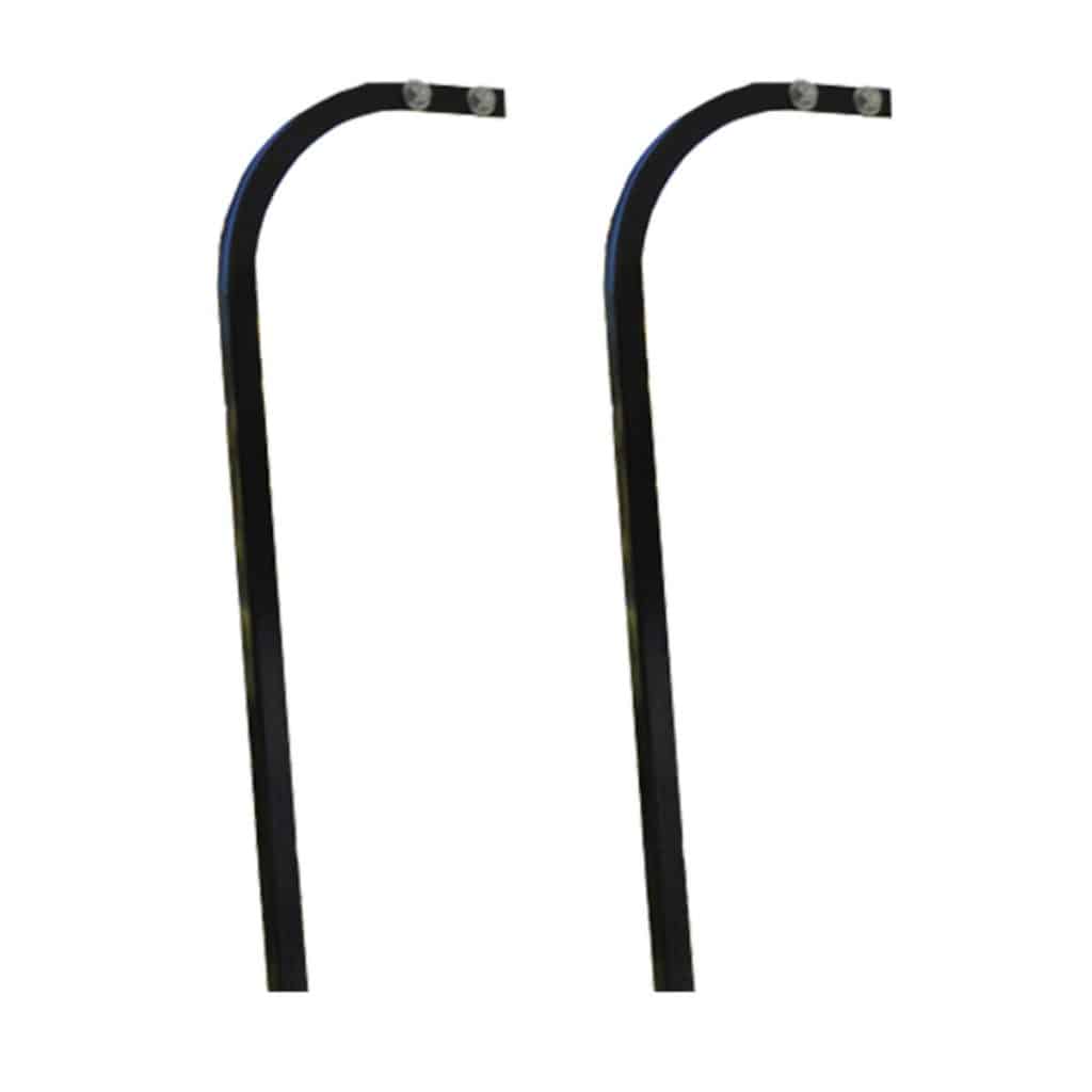 Candy Cane Struts for Genesis 150 / GTW Mach Series Rear Seats - Queen ...